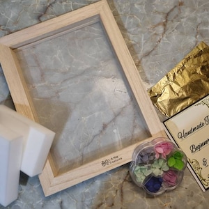 Handmade Paper Kit / Paper Making Starter Set / Paper Making Mould and ...