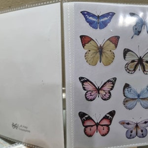 Sticker Folio, Custom Sticker Storage Booklet, Collaged Storage Folio ...