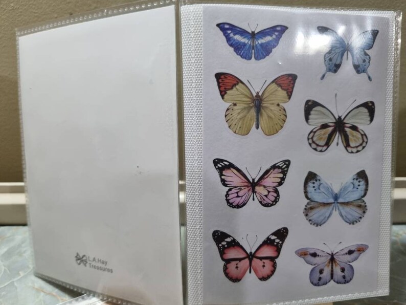 Sticker Folio, Custom Sticker Storage Booklet, Collaged Storage Folio ...