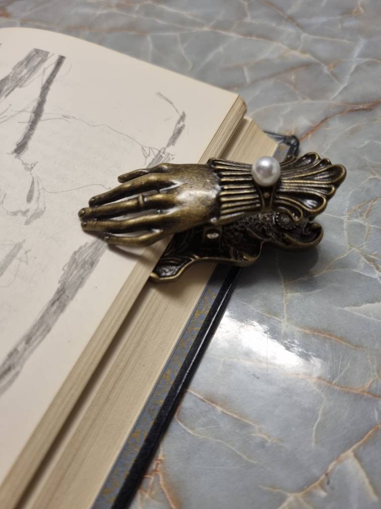 Vintage Hand Paper Clamp/ Elegant Ladies Hand Paper Clip/ - Etsy