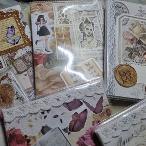 Sticker Folio, Custom Sticker Storage Booklet, Collaged Storage Folio ...