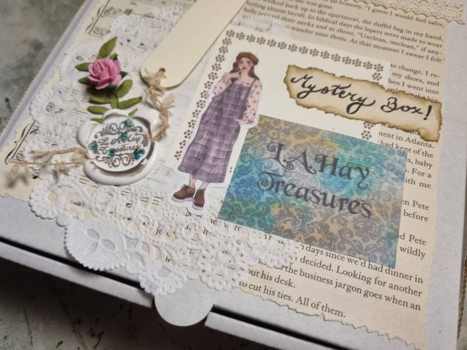 Mystery Craft Box/ Surprise Stationary Box/ Mystery Box/ Craft - Etsy