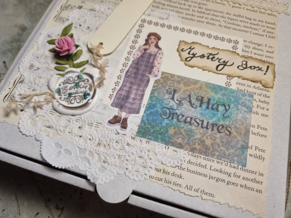 Mystery Craft Box/ Surprise Stationary Box/ Mystery Box/ Craft - Etsy