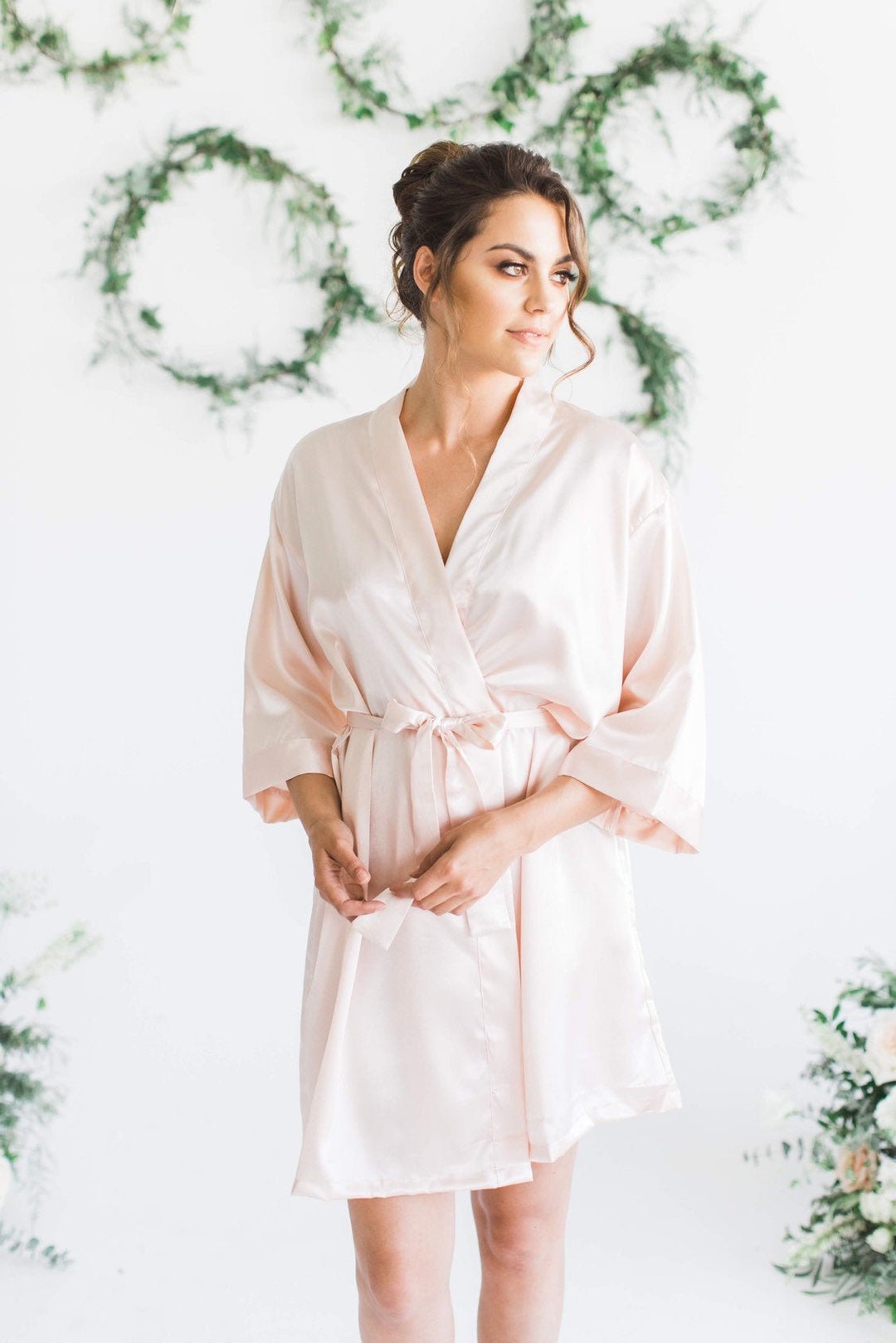 Bridesmaid Robes, Getting Ready Robes, Floral Robes, Satin Robes, Robes ...
