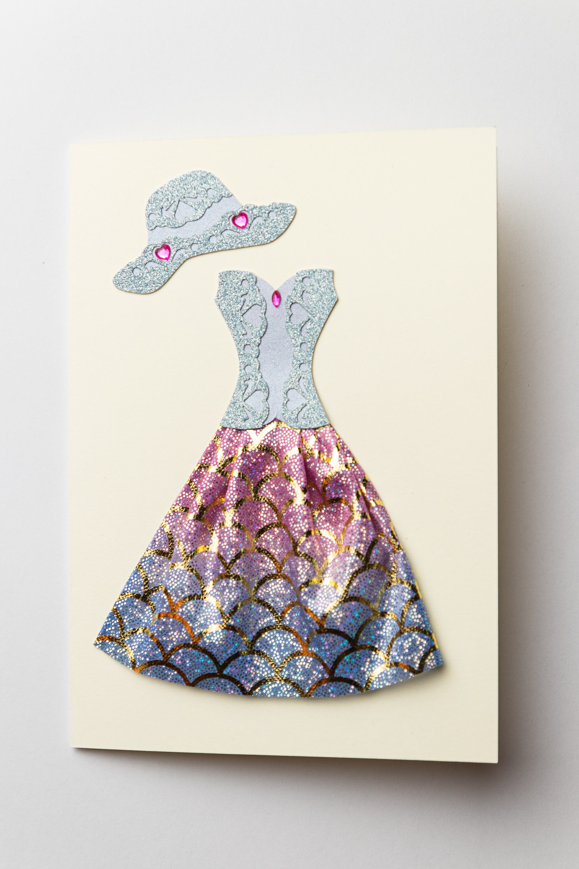 Handmade Greeting Cards, Birthday Cards, Women's Cards, Dress Greeting ...
