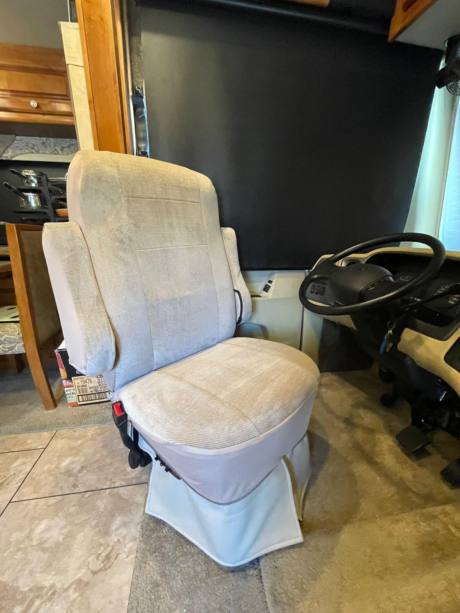 RV Captain Chair Covers With Armrest Covers, Motorhome Seat Covers for ...