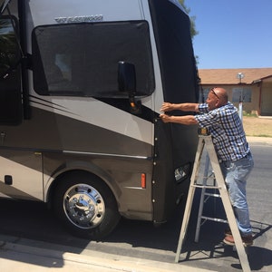 Custom Made Front Motorhome Bra/mask, Full Hardware Set Included! - Etsy