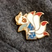 KANTA the KITSUNE Yokai Enamel Pin - Etsy
