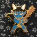 KANTA the KITSUNE Yokai Enamel Pin - Etsy