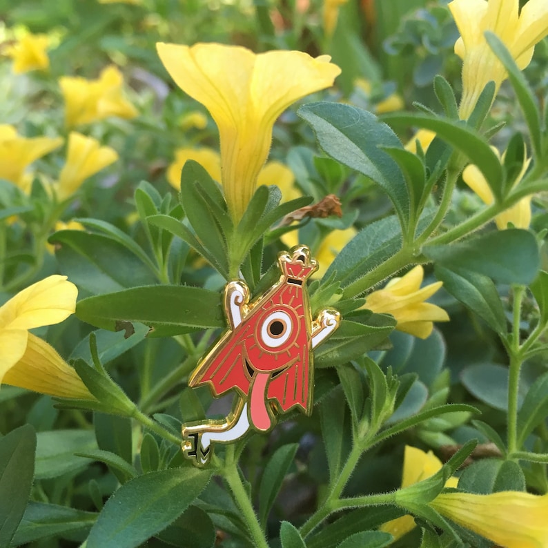 Kasa Obake Yokai Enamel Pin Etsy