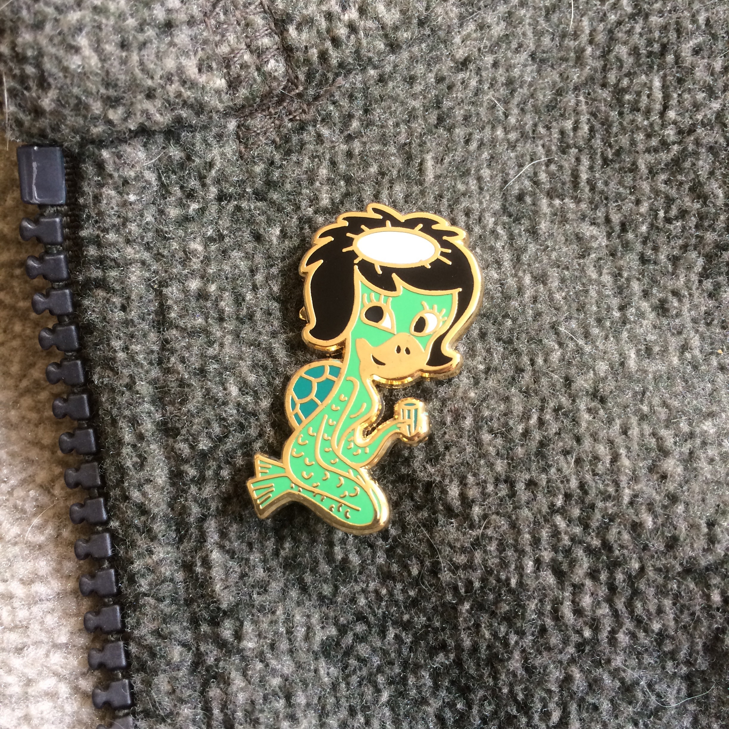 KALI the KAPPA Yokai Enamel Pin | Etsy