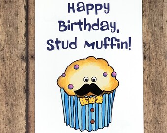 Happy Birthday Stud - Etsy