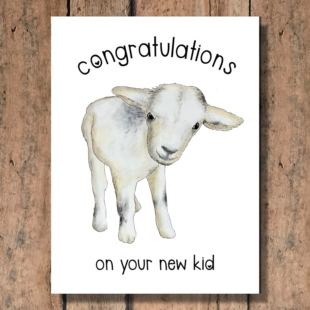 Funny Baby Congratulations Card Congratulations on Your New - Etsy