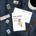 Funny Chicken Postcard - Just Chicken in on You! - Etsy