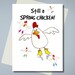 Funny Birthday Card Still a Spring Chicken - Etsy