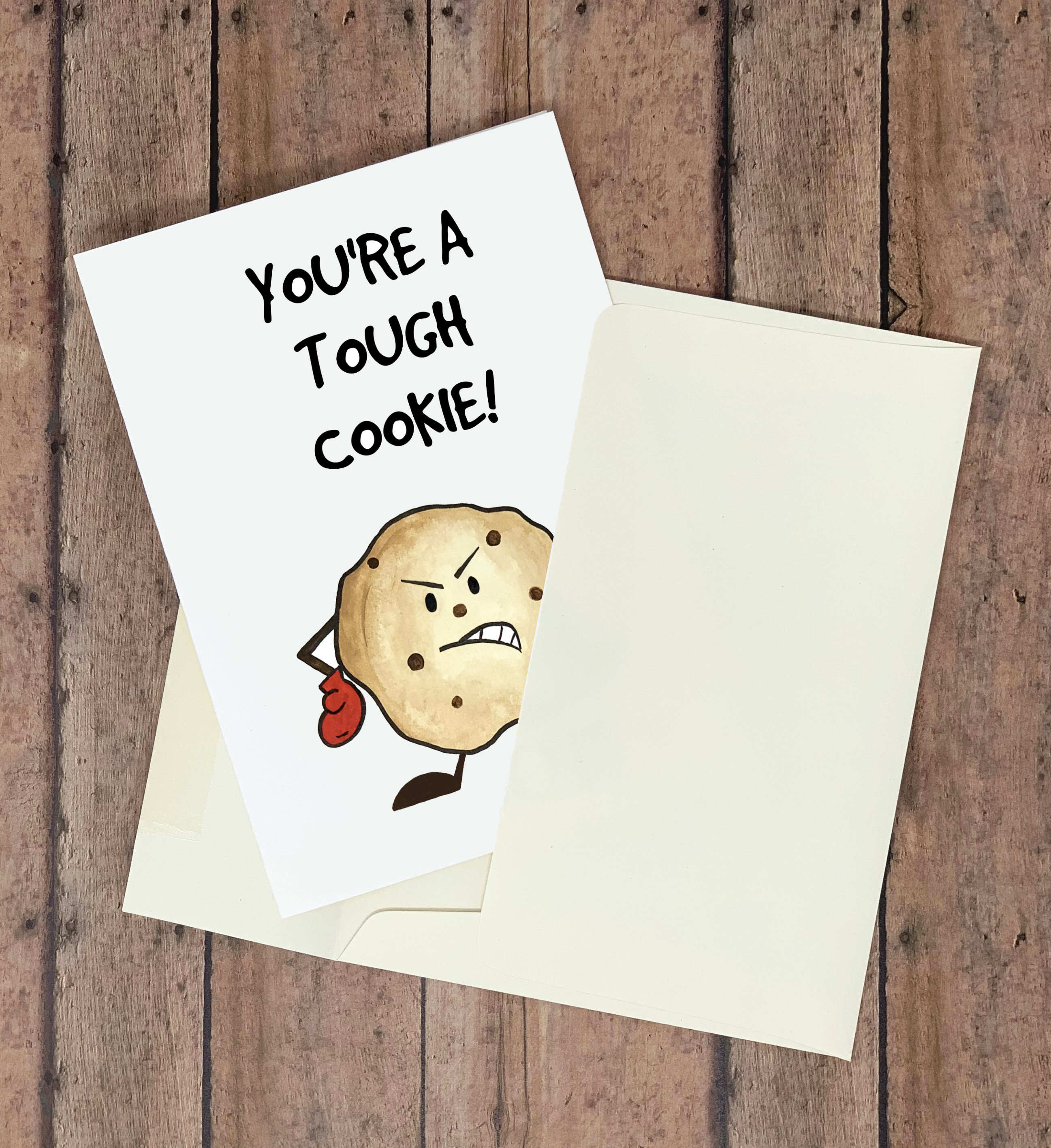 You're a Tough Cookie Funny Get Well Card Encouragement - Etsy
