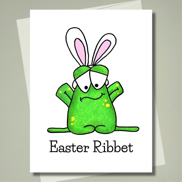 Funny Easter Card - Etsy
