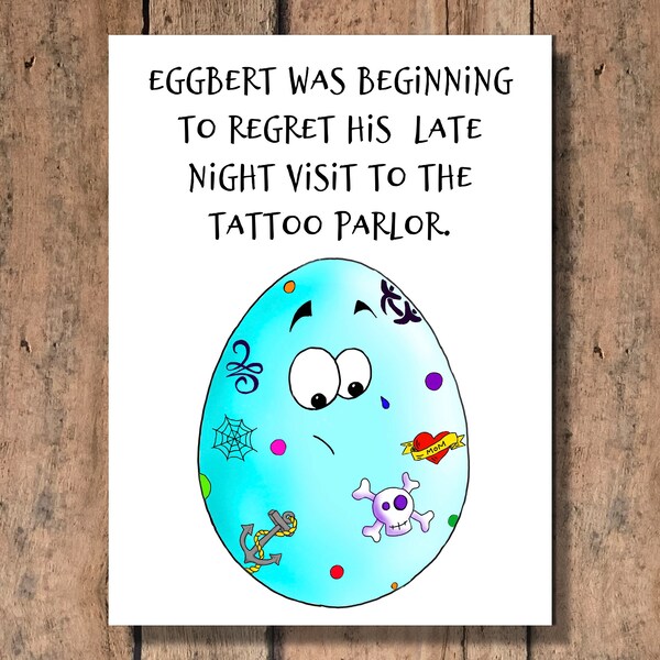 Funny Easter Card - Etsy