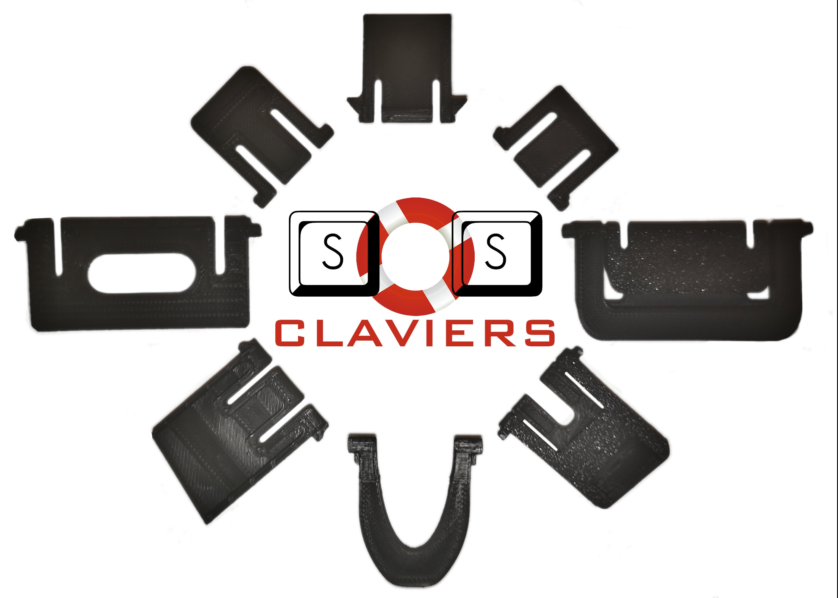 Logitech K850 / MK850 Performance Keyboard Spare Replacement Tilt ...