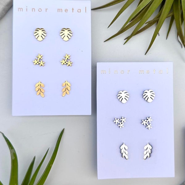 Plant Earrings - Etsy