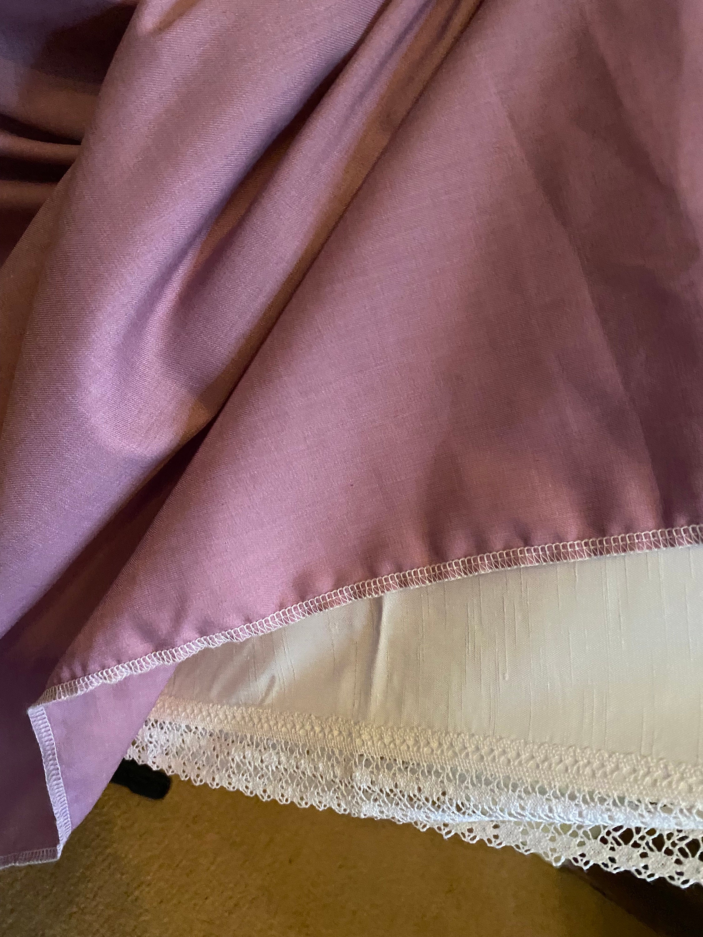 Emma Day Dress Lilac Cotton - Etsy