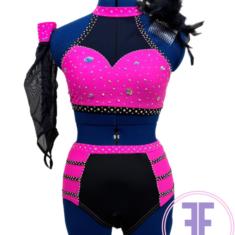 Acro Costume Black - Etsy UK