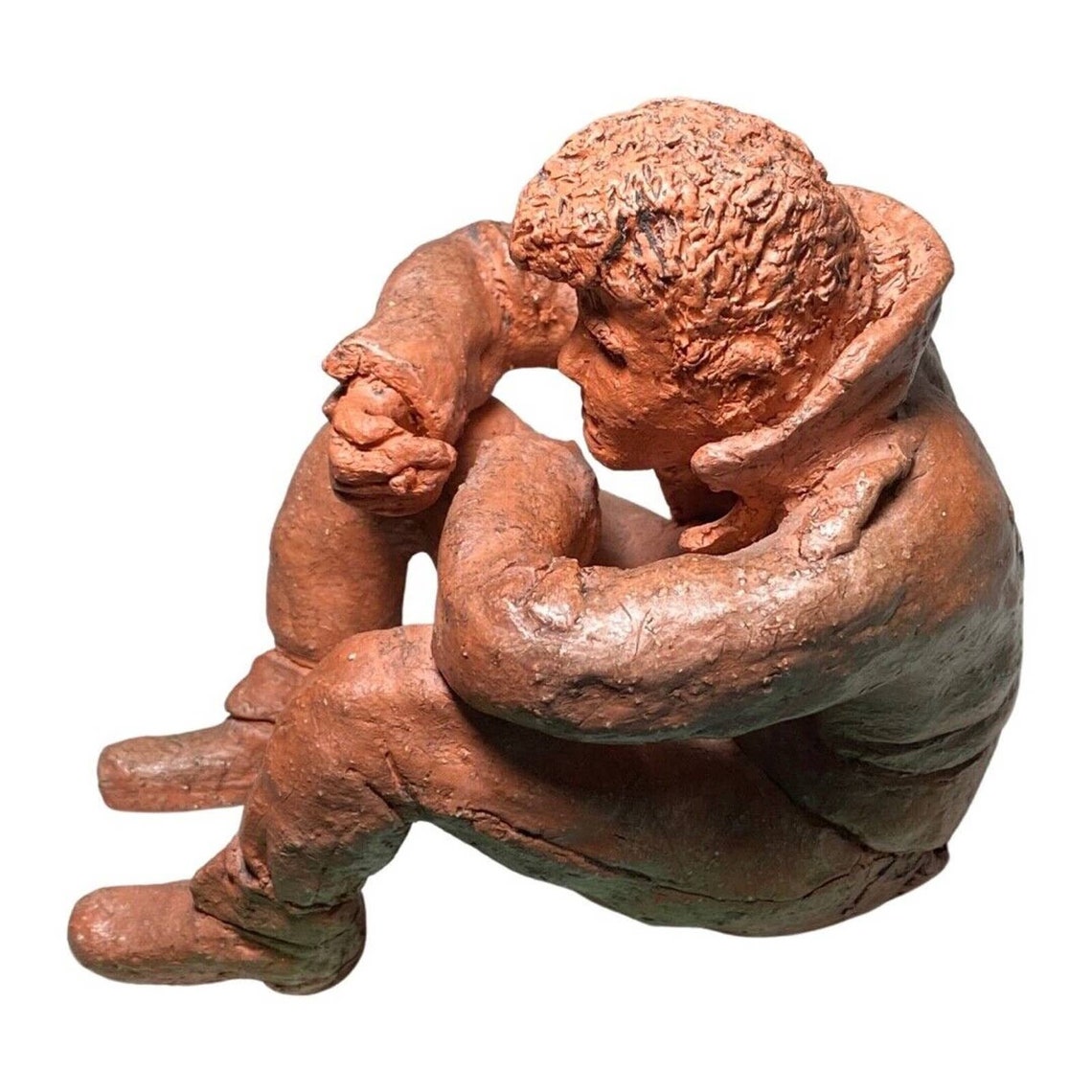 Hand Made Vintage Clay Man Rebel Without a Cause Style - Etsy