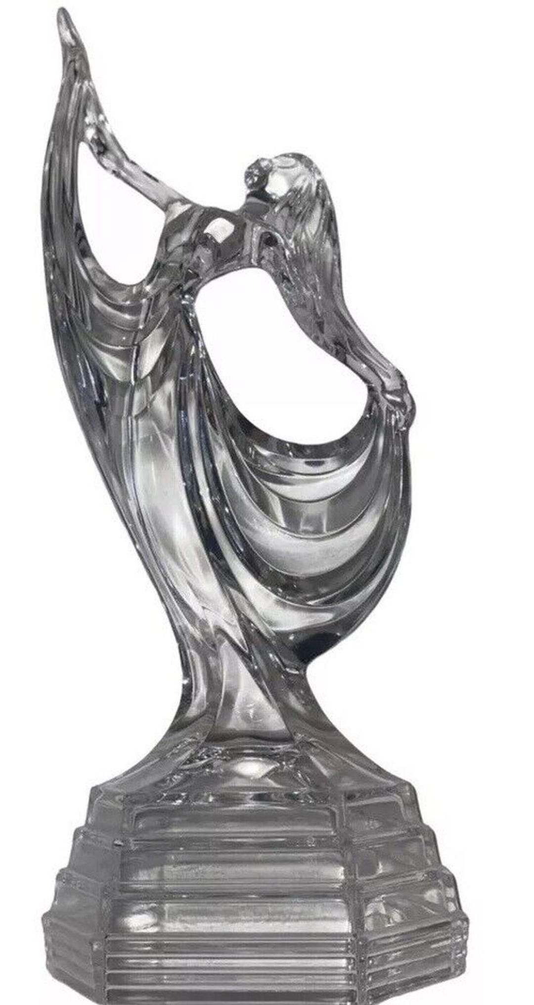 RCR Royal Crystal Rock Dancer Figurine Ballet Ballroom Dancing 24% Lead ...