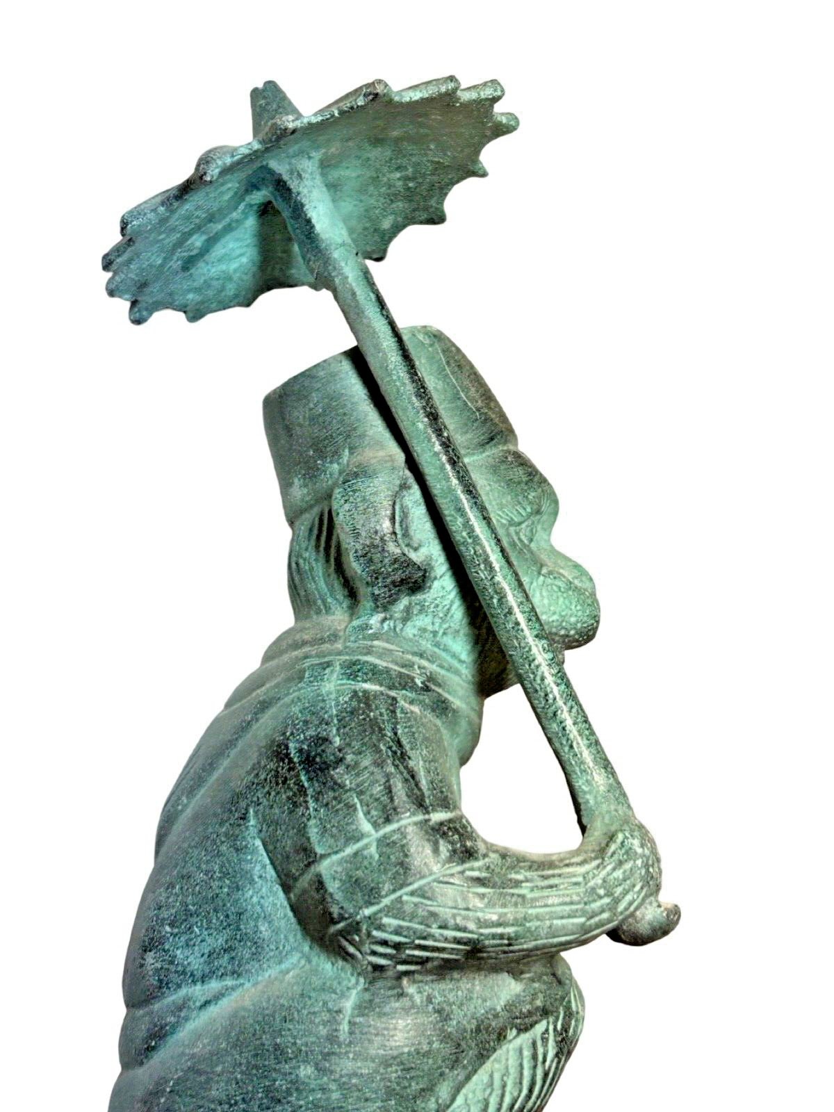 1920's/30's Moroccan Style Bronze Monkey With a Fez & Parasol - Etsy