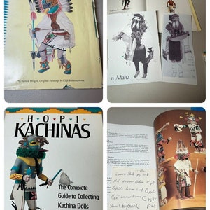 1996 Hand Carved, Embossed & Painted Hopi STONE EATING” Kachina Style ...
