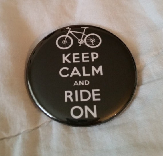 Keep Calm and Ride on Freestyle Bike Cyclist Bicycle Bicyclist | Etsy
