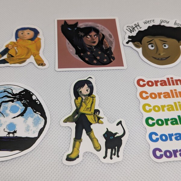 Coraline Stickers - Etsy