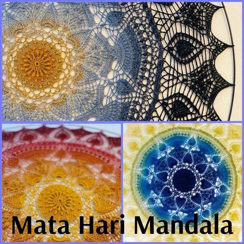 Mata Hari Mandala Pdf - Etsy