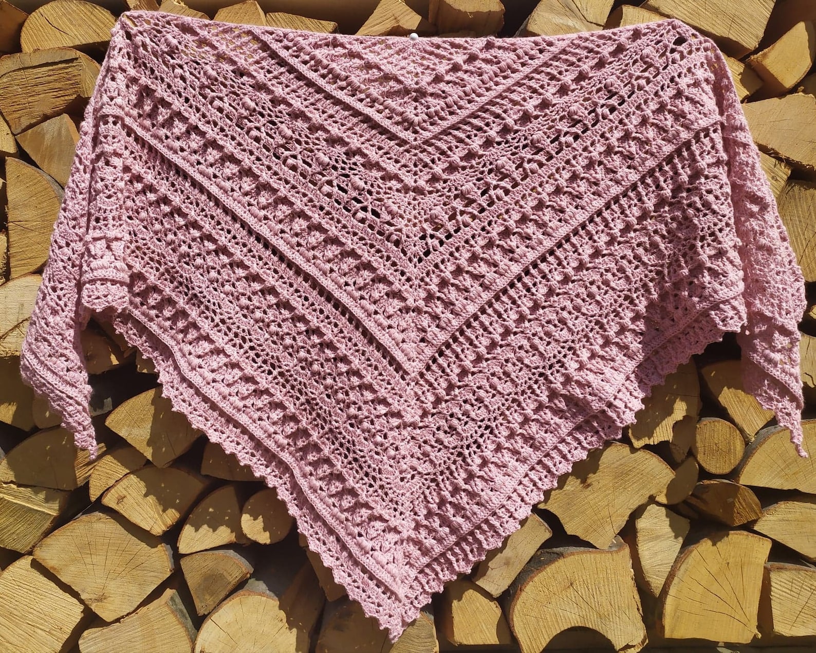 Wzór Pdf ANTONINA Chusta Szydełkowa - Etsy