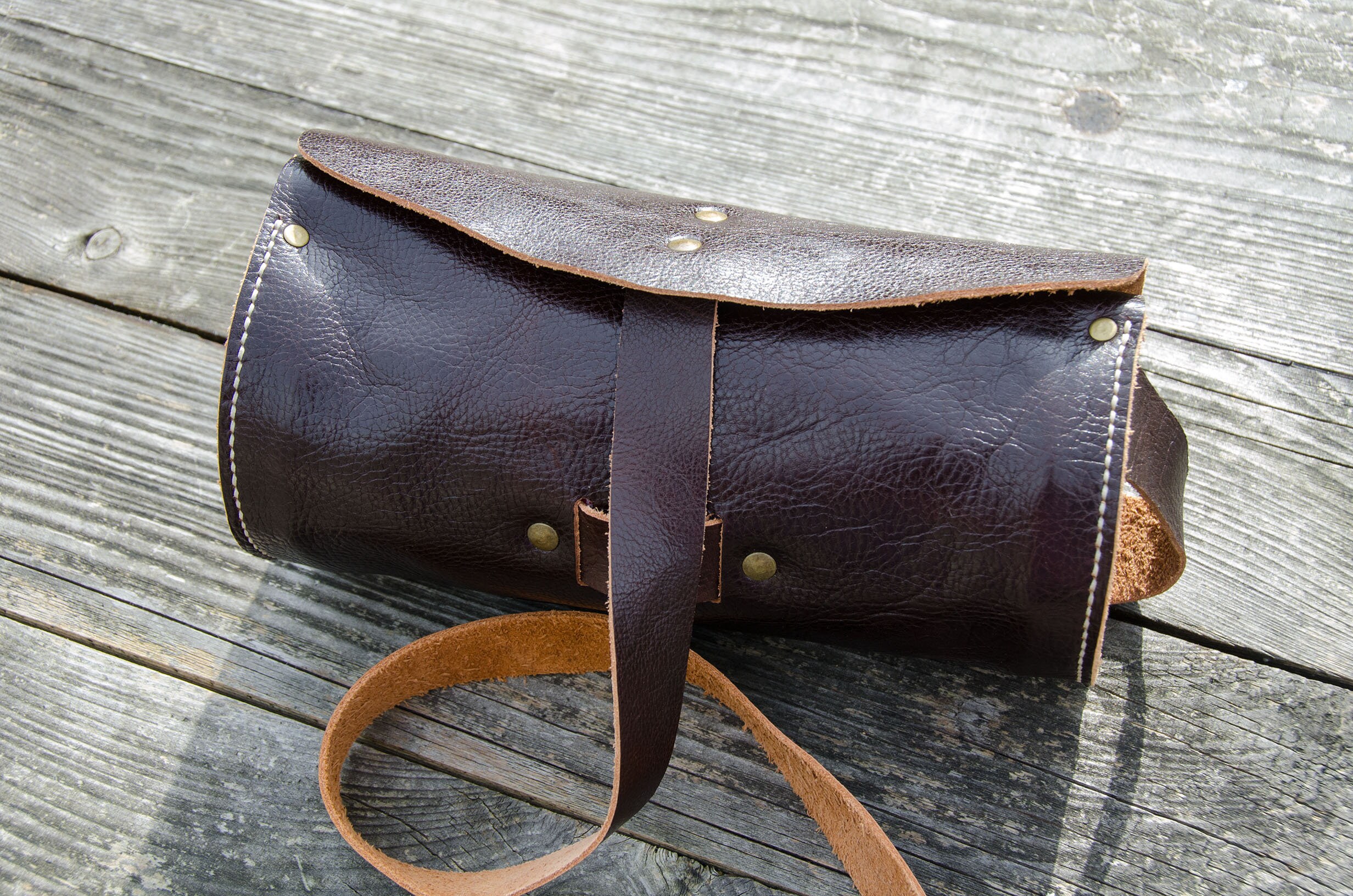 Leather Wash Bag Pattern - PDF Pattern - DIY - Leathercraft Pattern ...