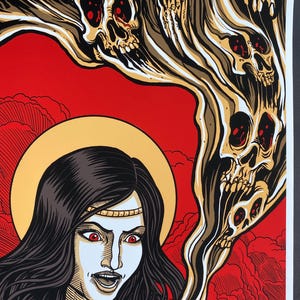 Techne Skateboards Greek Mythology Pandora’s Box of Horror 12”x24 ...