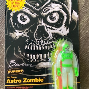 Signed Super7 Tim Baron “astro Zombie” Wave 4 GLOW Action Figure - Etsy