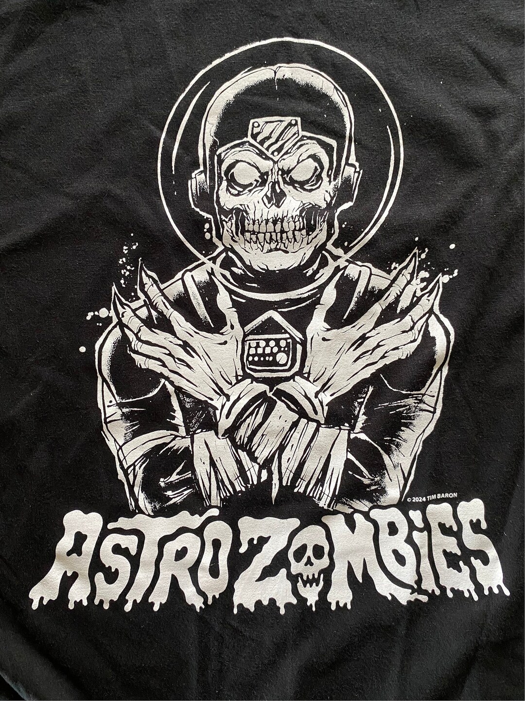 Astro Zombies Adult Graphic T-shirt - Etsy