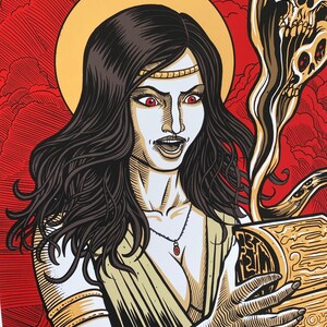 Techne Skateboards Greek Mythology Pandora’s Box of Horror 12”x24 ...