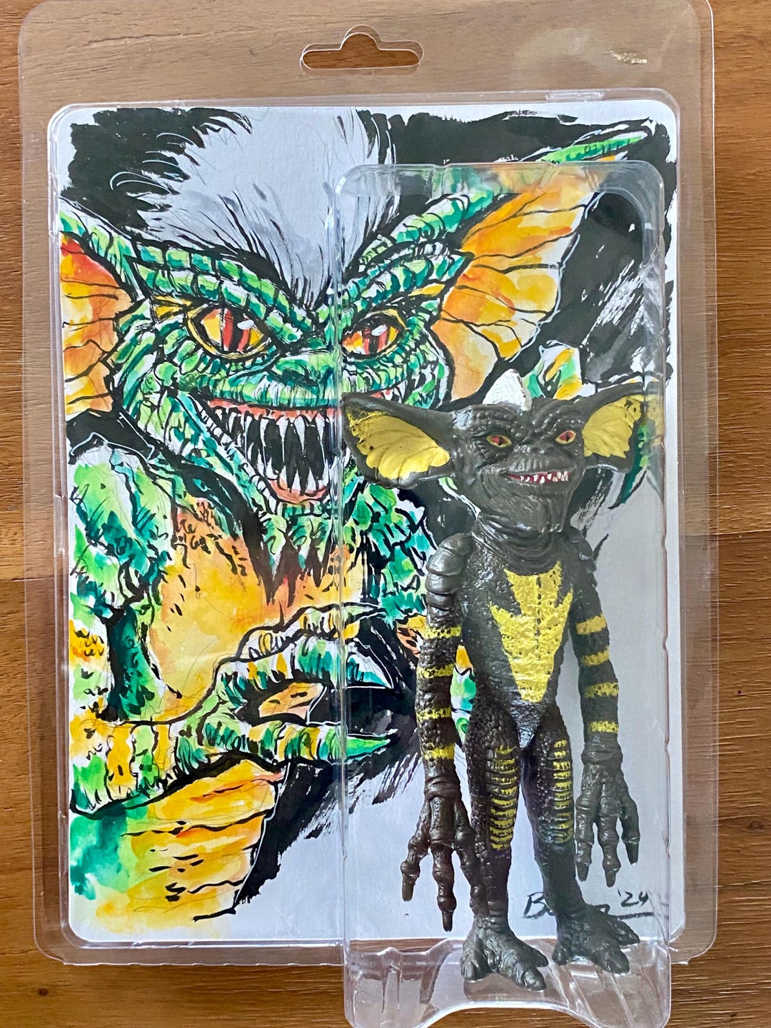 Original Gremlins Stripe 5.5”x 8.5” Sized Ink and Watercolor Drawing - Etsy