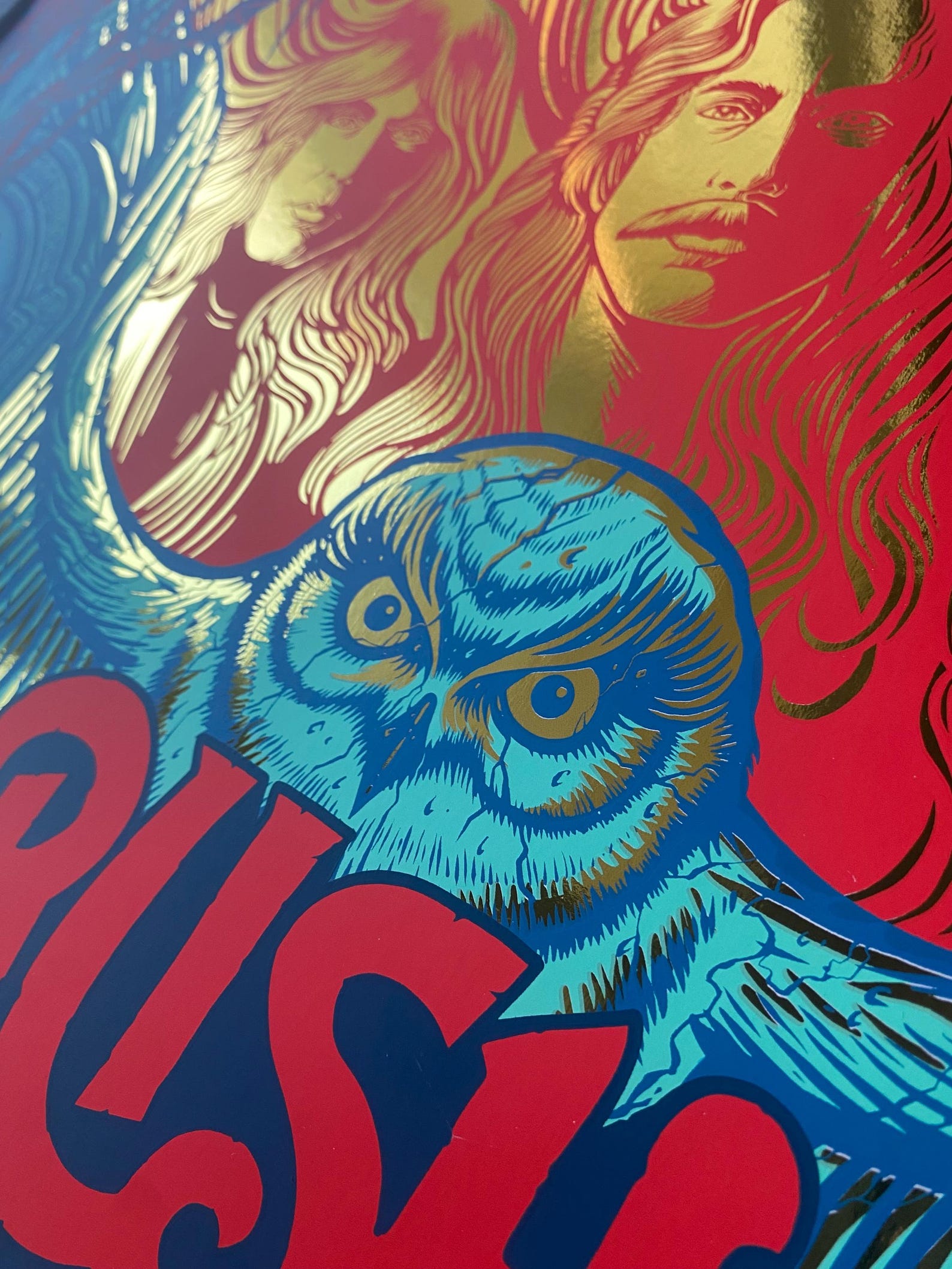 RUSH 50TH ANNIVERSARY Gold Foil Poster Signed Numbered AP - Etsy