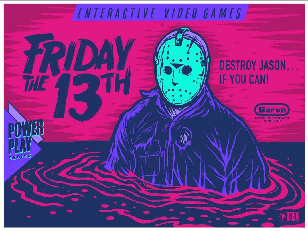 18”x24” Killer Video Game Poster Giclee Print - Etsy