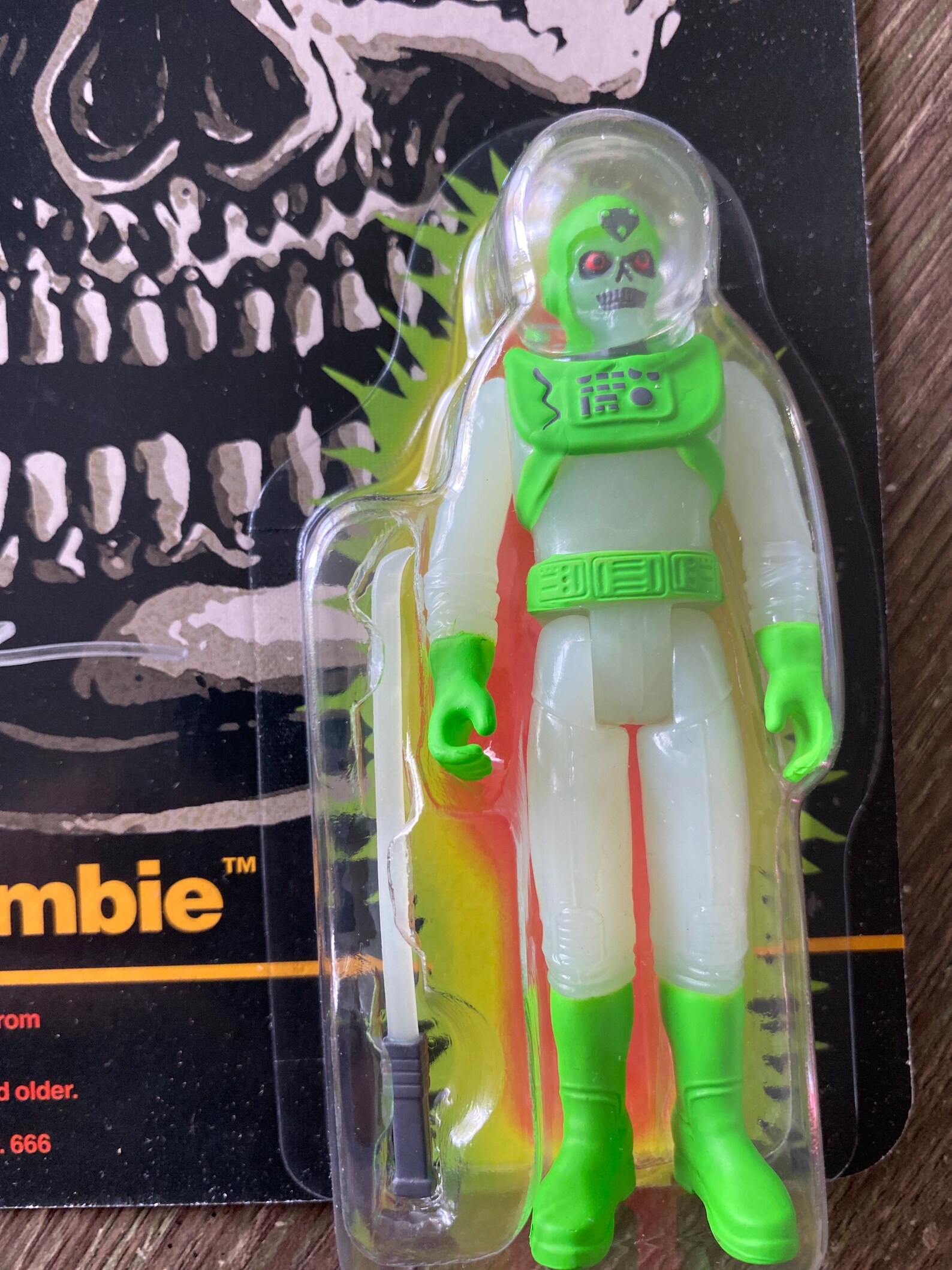 Signed Super7 Tim Baron “astro Zombie” Wave 4 GLOW Action Figure - Etsy