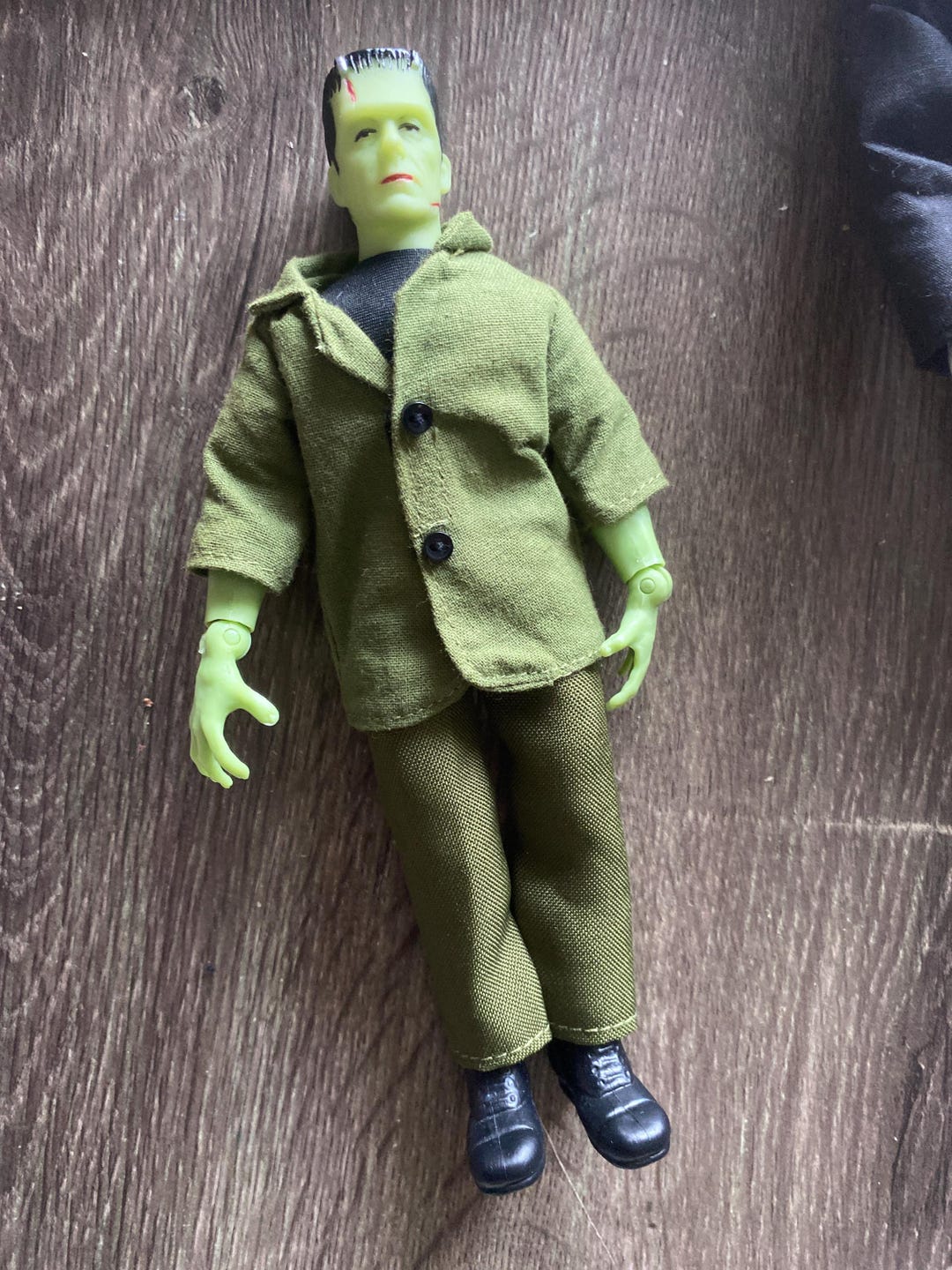 Frankenstein Figure With Original Custom Card Art by Tim Baron - Etsy