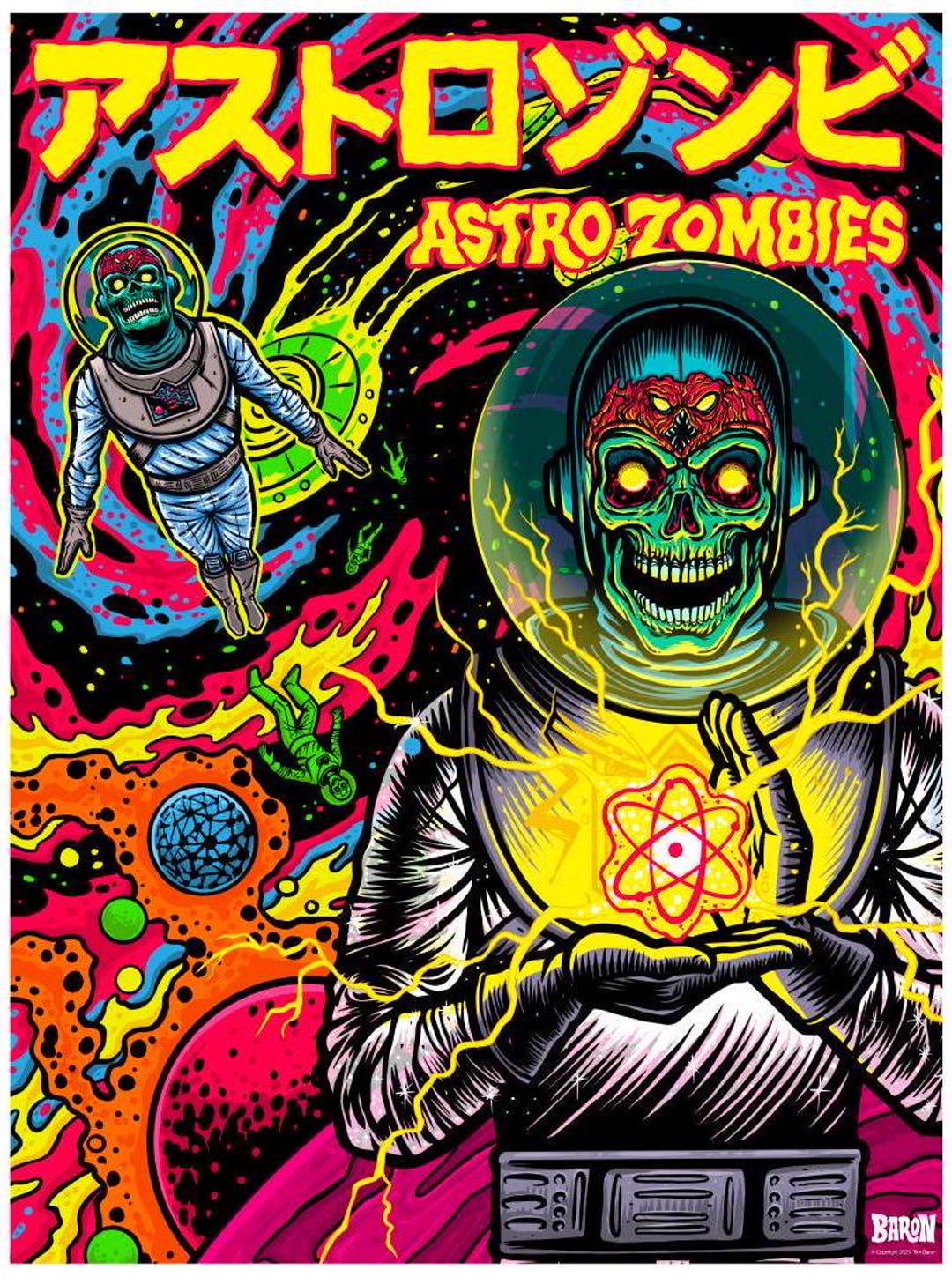 2025 Astrozombies 18”x24” Jam Poster Giclee Print - Etsy