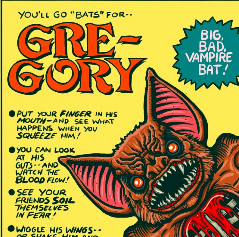 12”x18” GRE-GORY Giclee Poster Print - Etsy