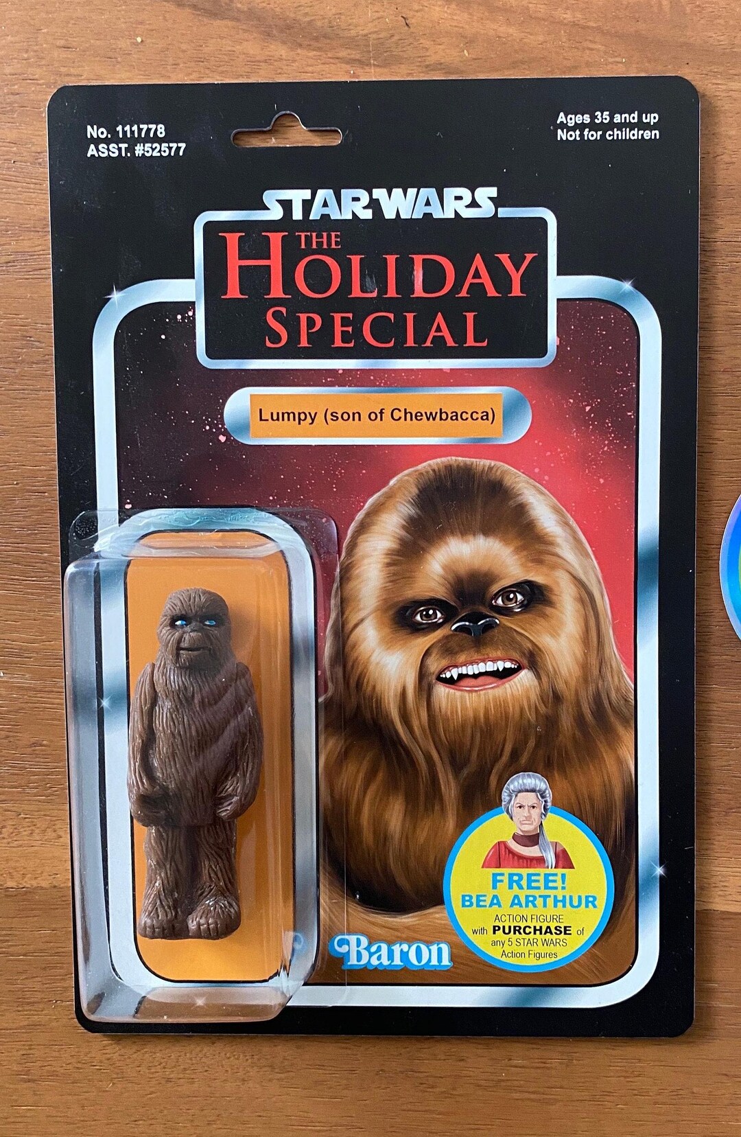 Tim Baron Holiday Special “lumpy” Hand Painted Inaction Figure - Etsy