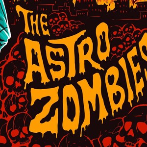 12”x18” Astro Zombies Epic Giclee Poster Print - Etsy