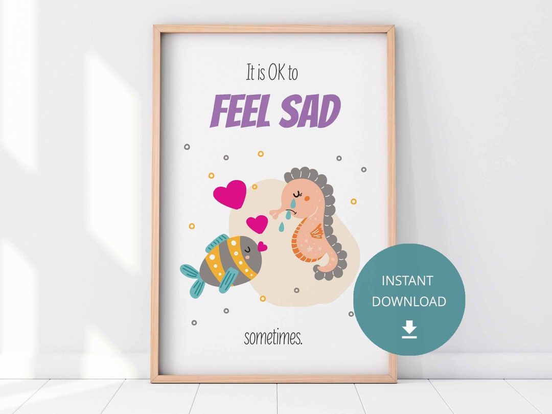 Printable Positive Affirmation Poster for Kids With the Quote, it is OK ...