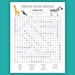 Printable Word Searches for Kids, African Safari Animals, Puzzles ...